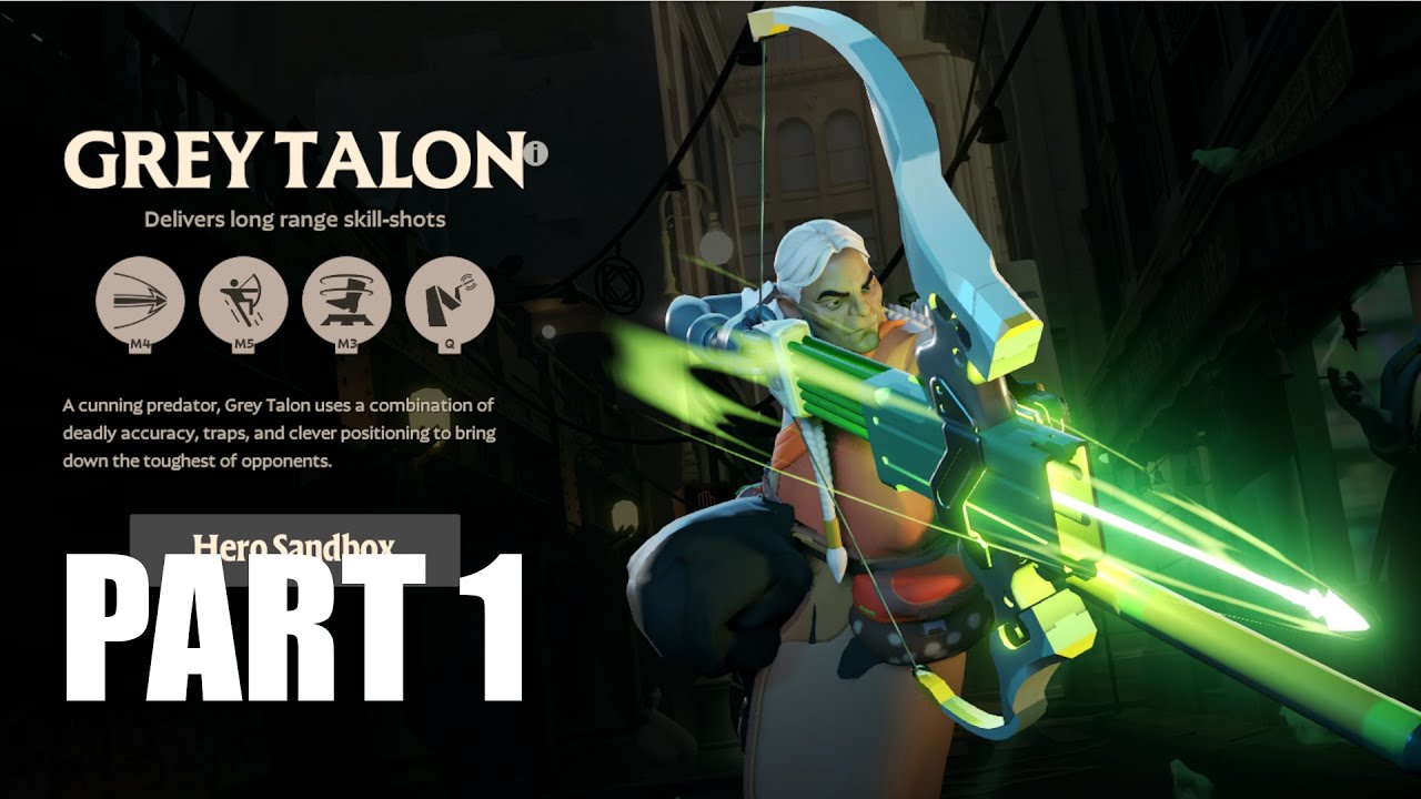 Deadlock - Grey Talon Gameplay No Commentary Part 1 - YouTube