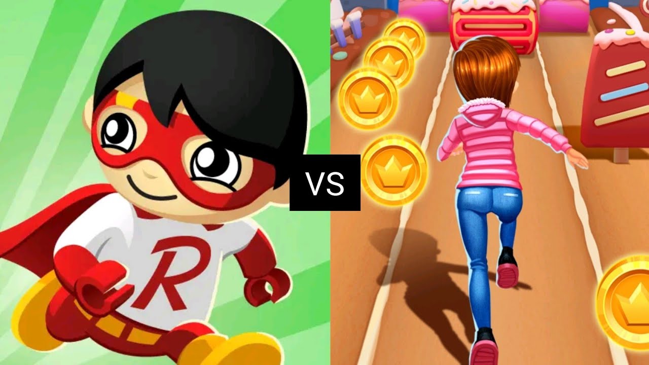 Subway Princess Runner VS Ryan Run - New games | Android/iOS Gameplay ...