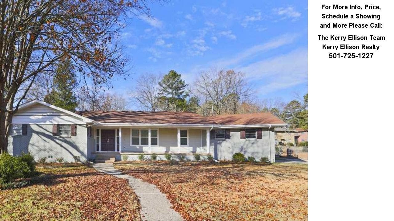 716 Mellon Street, Little Rock, AR Presented by The Kerry Ellison Team ...