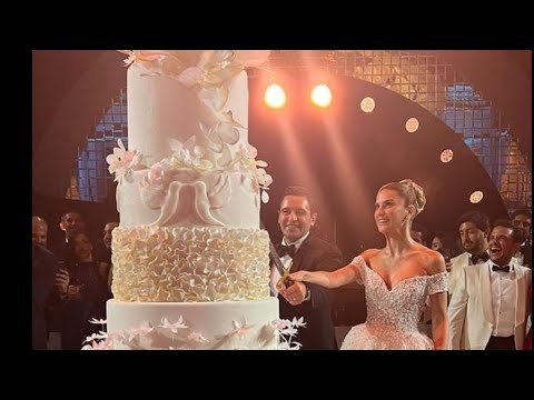 HACI VE NAZLI SABANCI'NIN DÜĞÜNÜNDEN YENİ GÖRÜNTÜLER#hacısabancı #nazlıkayı