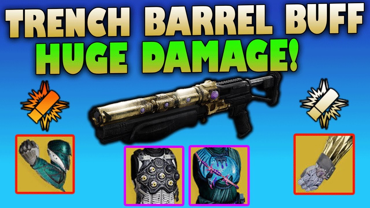 Trench Barrel Got A Huge Buff! Ranged Melee Exotic Synergies - Destiny ...