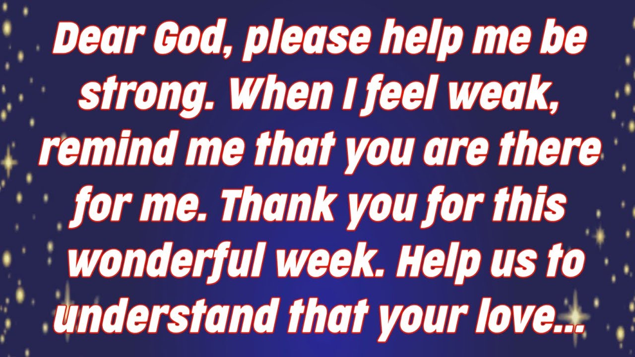 ️God Message Today 👉 || Please help me be strong...||#god||#godmessage ...