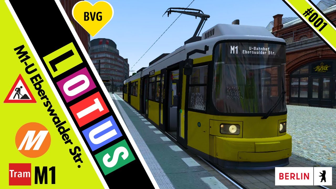 Lotus Simulator: | M1| Mitten durch die Hauptstadt von Berlin | PC | HD | 60 FPS | DE - YouTube