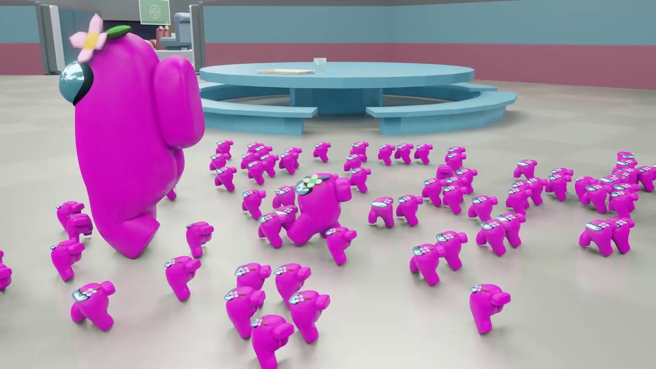 When Mini Crewmate Has 100 Mini Crewmate - Among Us Animation - YouTube