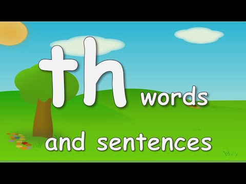 "th" Words and Sentences || th digraph || th words phonics - YouTube