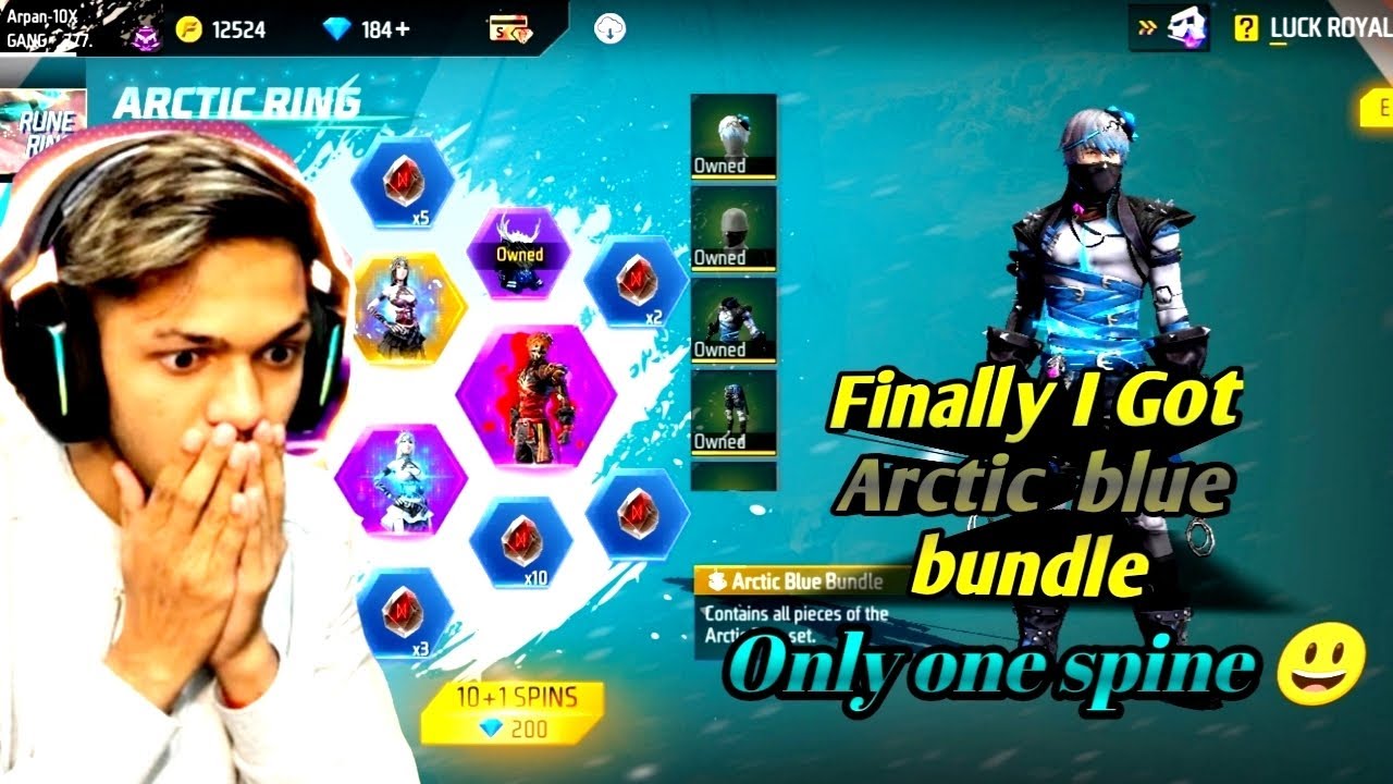 How do you get the Arctic blue bundle in Free 🔥Fire ☺ - YouTube