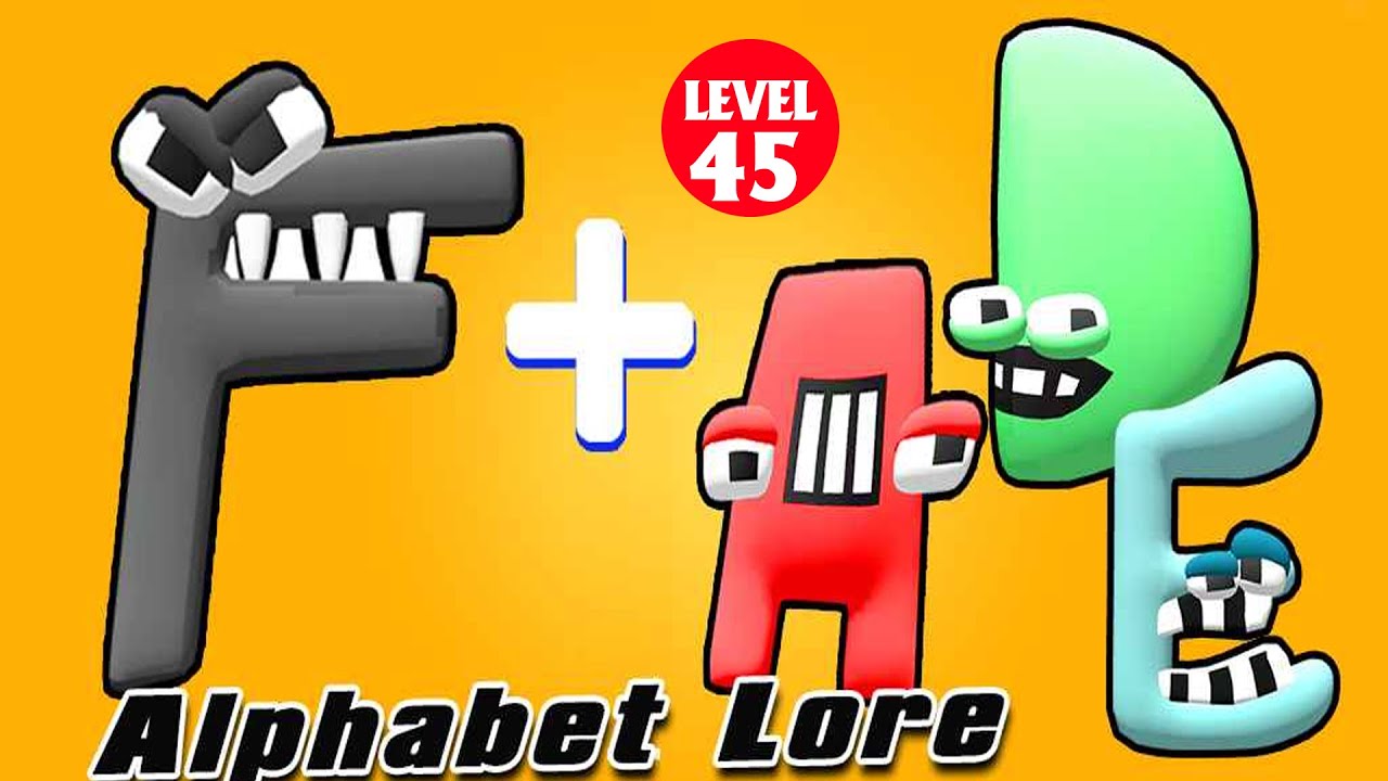 Merge Alphabet Lore Run Game Hack Level 45 - YouTube