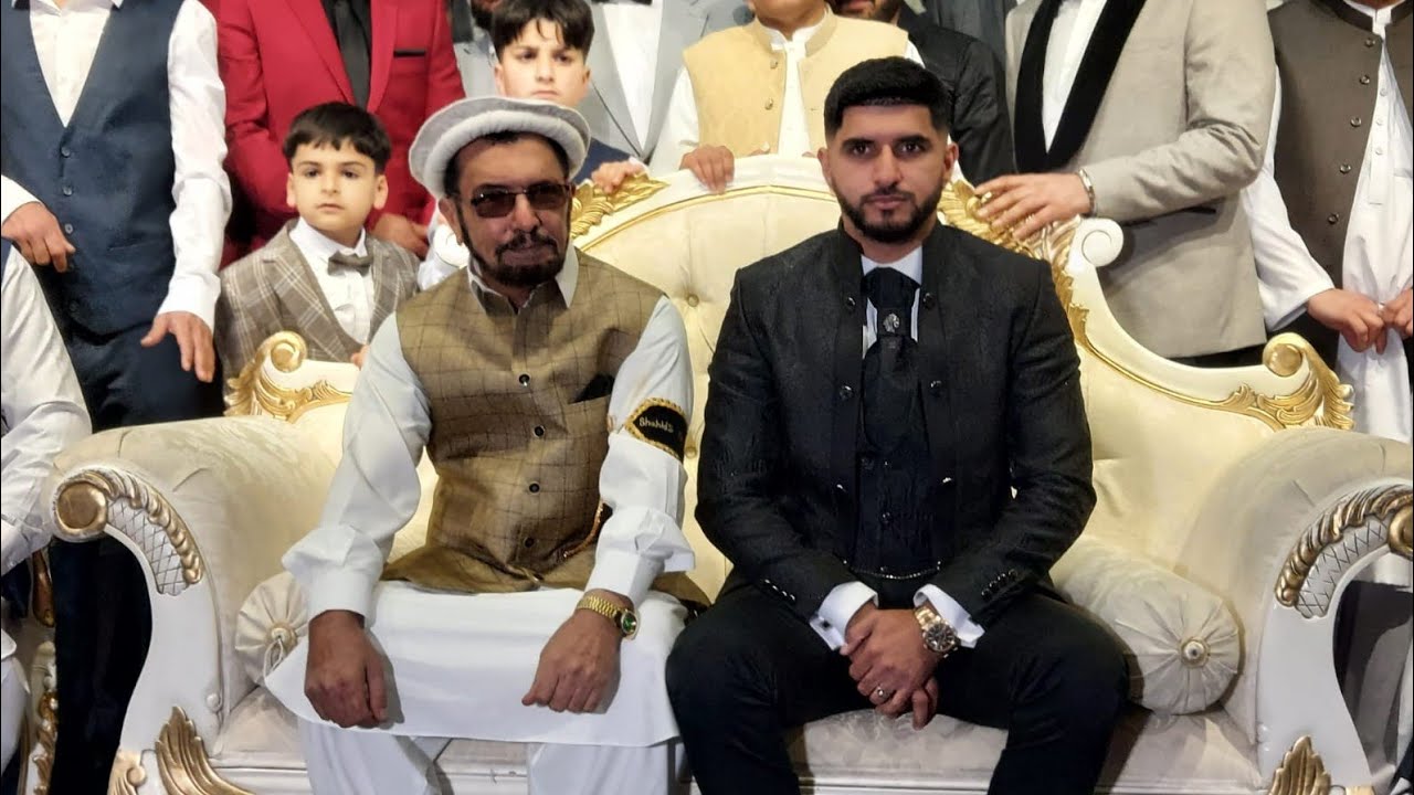 WEDDING DAY OF SHAHID ZAMAN S/O KAMAR ZAMAN NAMAWAR KHEL IN BIRMINGHAM ...
