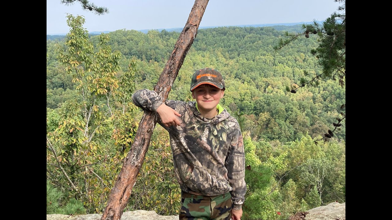 Aiden's first deer hunt with a rifle! - YouTube