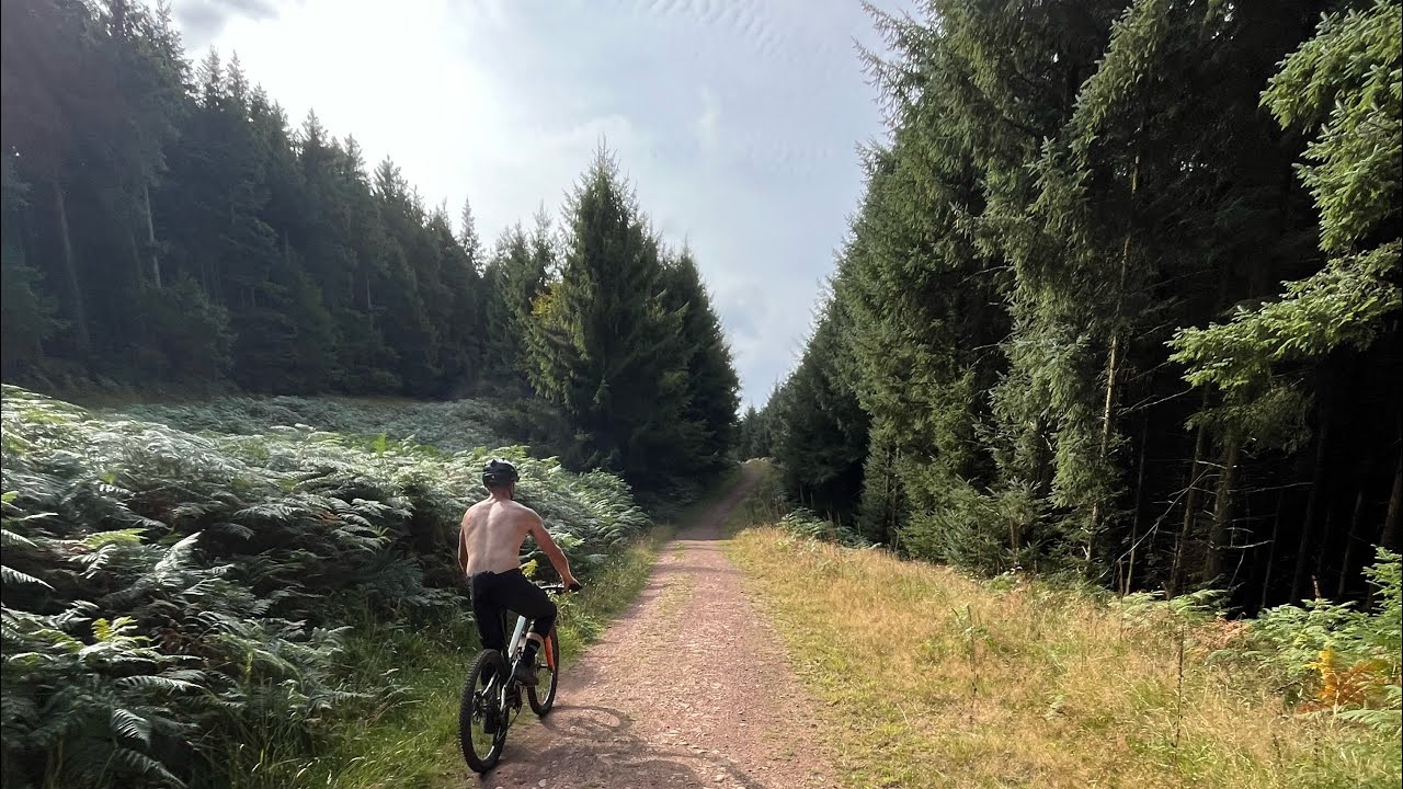 Triscombe Stone DH lapping with the Fred man - YouTube