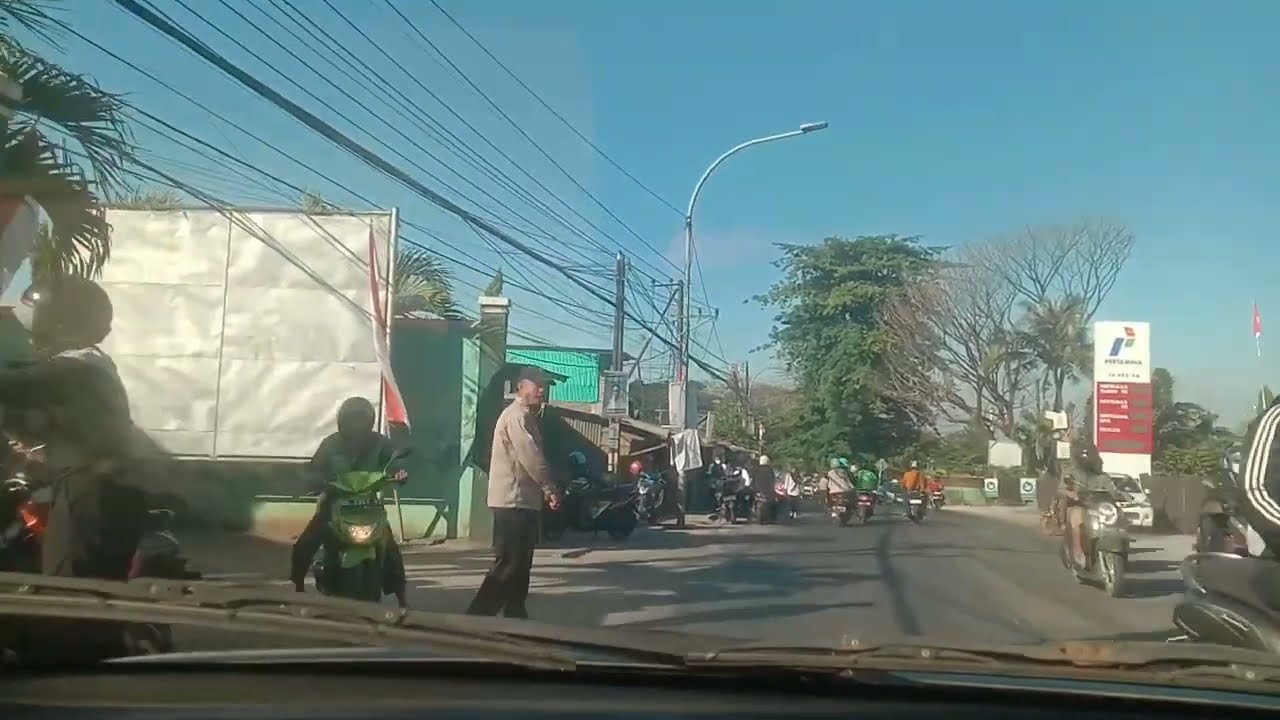 SUASANA JALAN RAYA PAGI HARI SEKITAR ANTANG MAKASSAR - YouTube