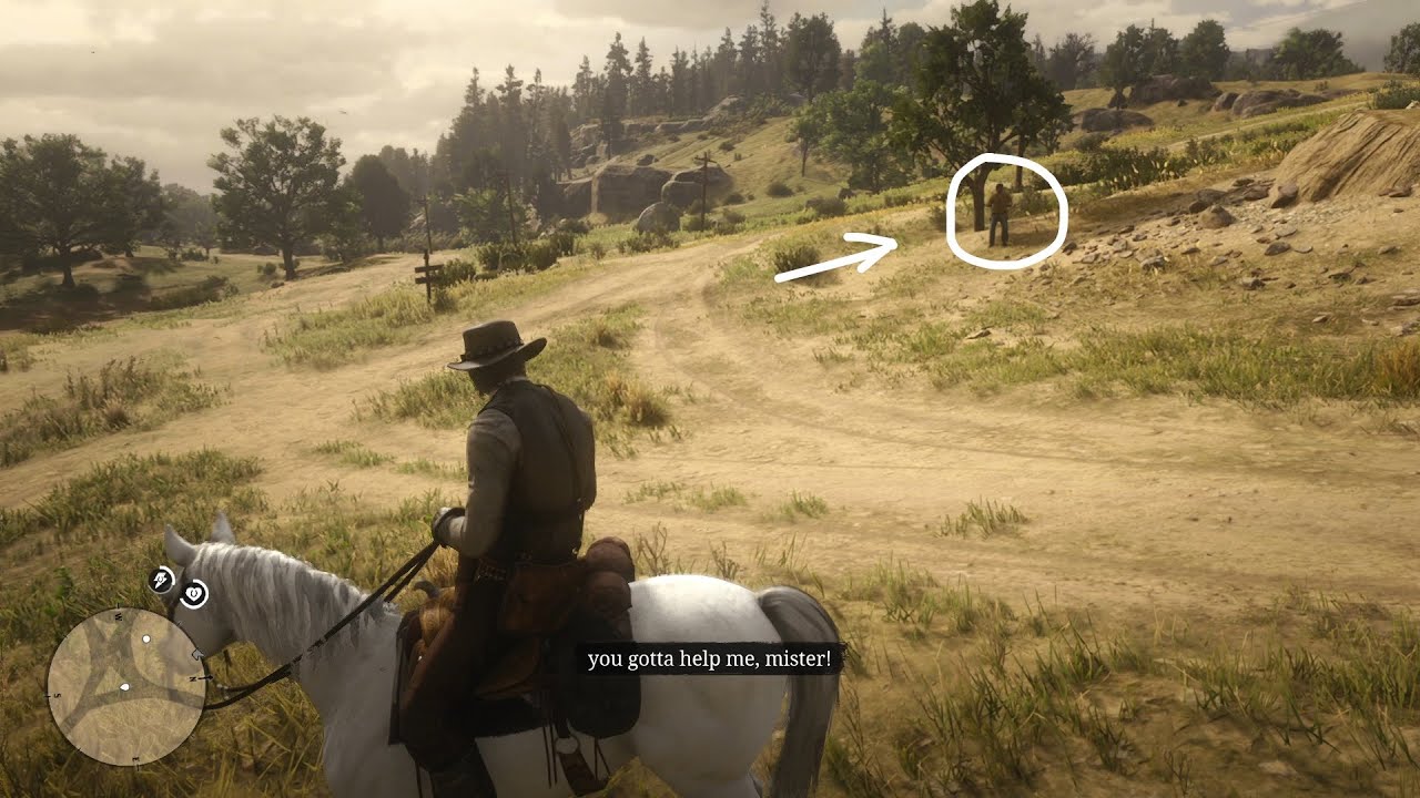 Do not help this poor man or lese this will happen - RDR2 - YouTube