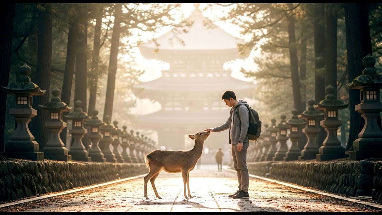 Chill Walk in Nara, Japan 🦌 Peaceful Vibes Only - YouTube