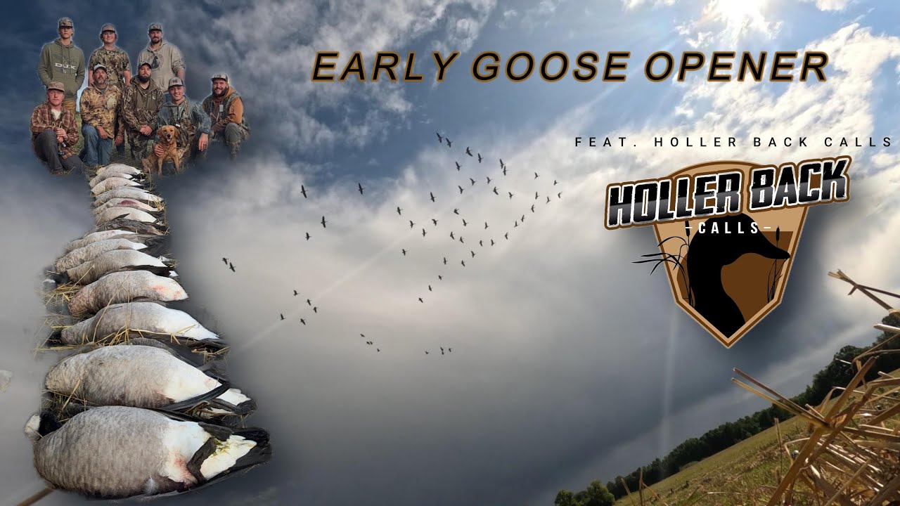 MN Early Goose Opener gets CRAZY - YouTube