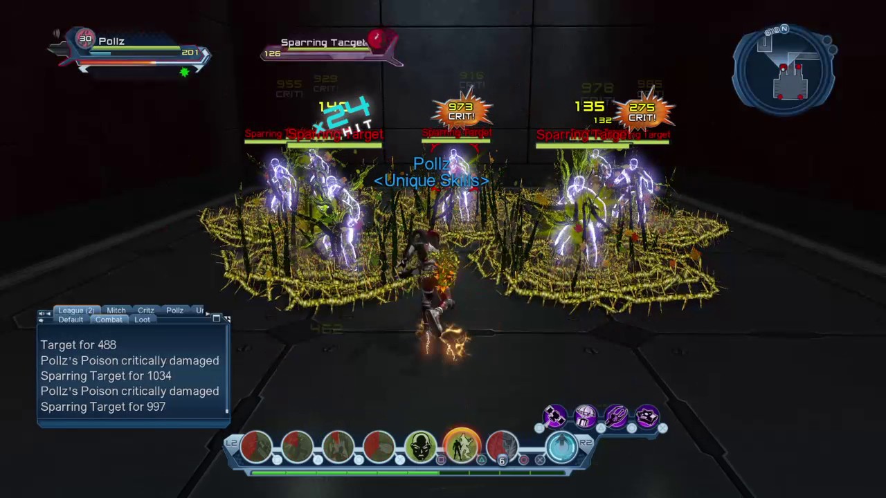 DCUO Nature DPS Loadout After Revamp - YouTube