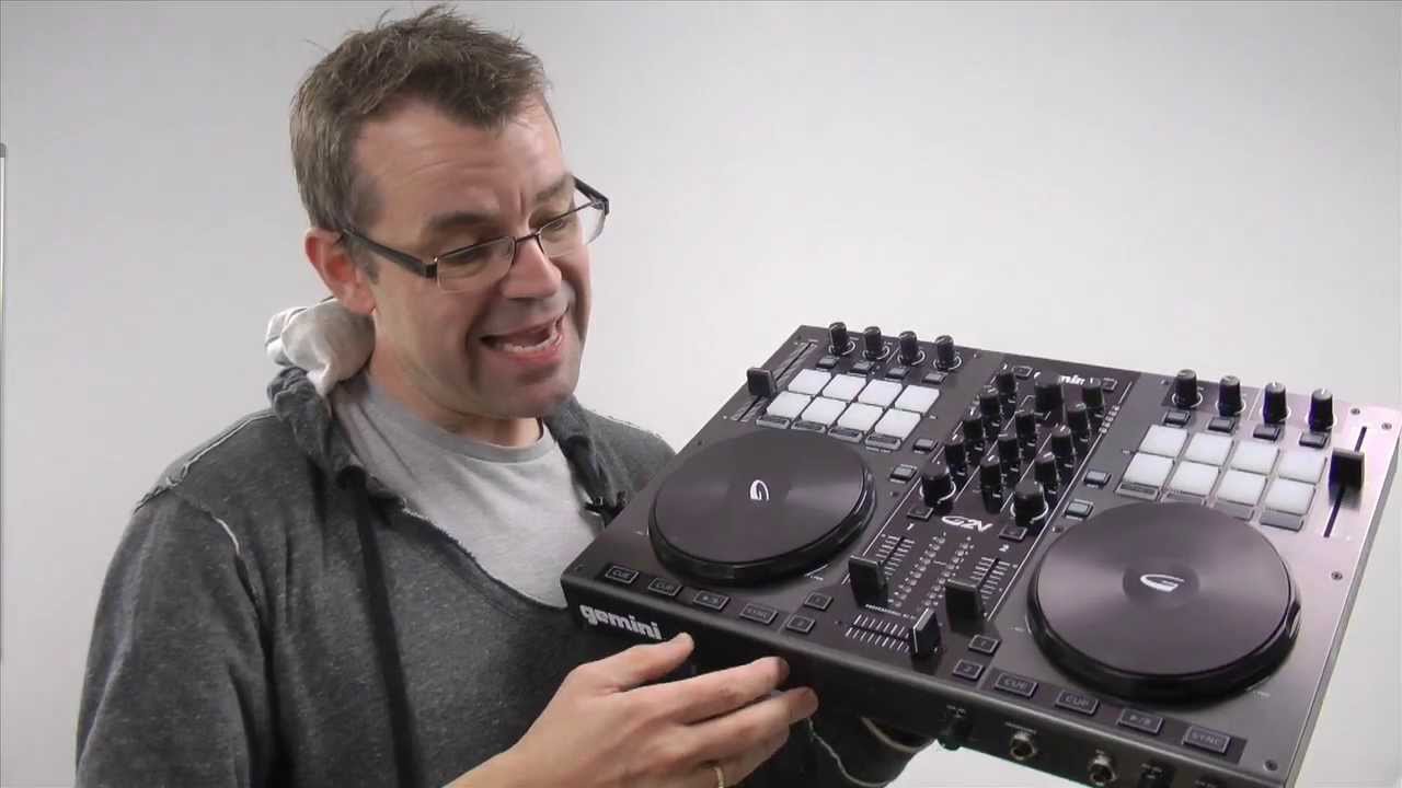 Gemini G2V DJ Controller Review & Talkthrough - YouTube
