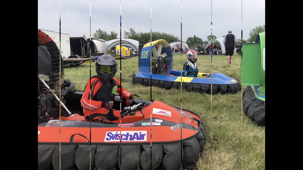 Hovercraft racing - YouTube