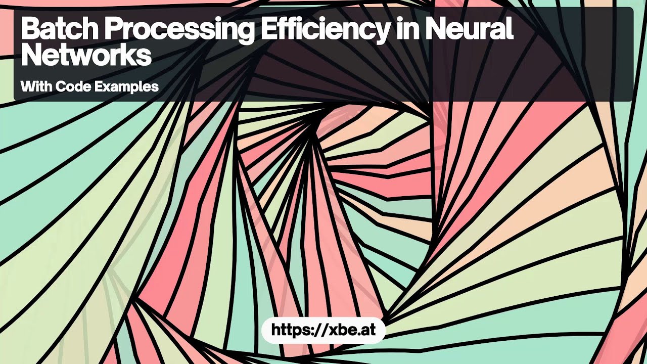 Batch Processing Efficiency in Neural Networks: Improving Computational Throughput - YouTube