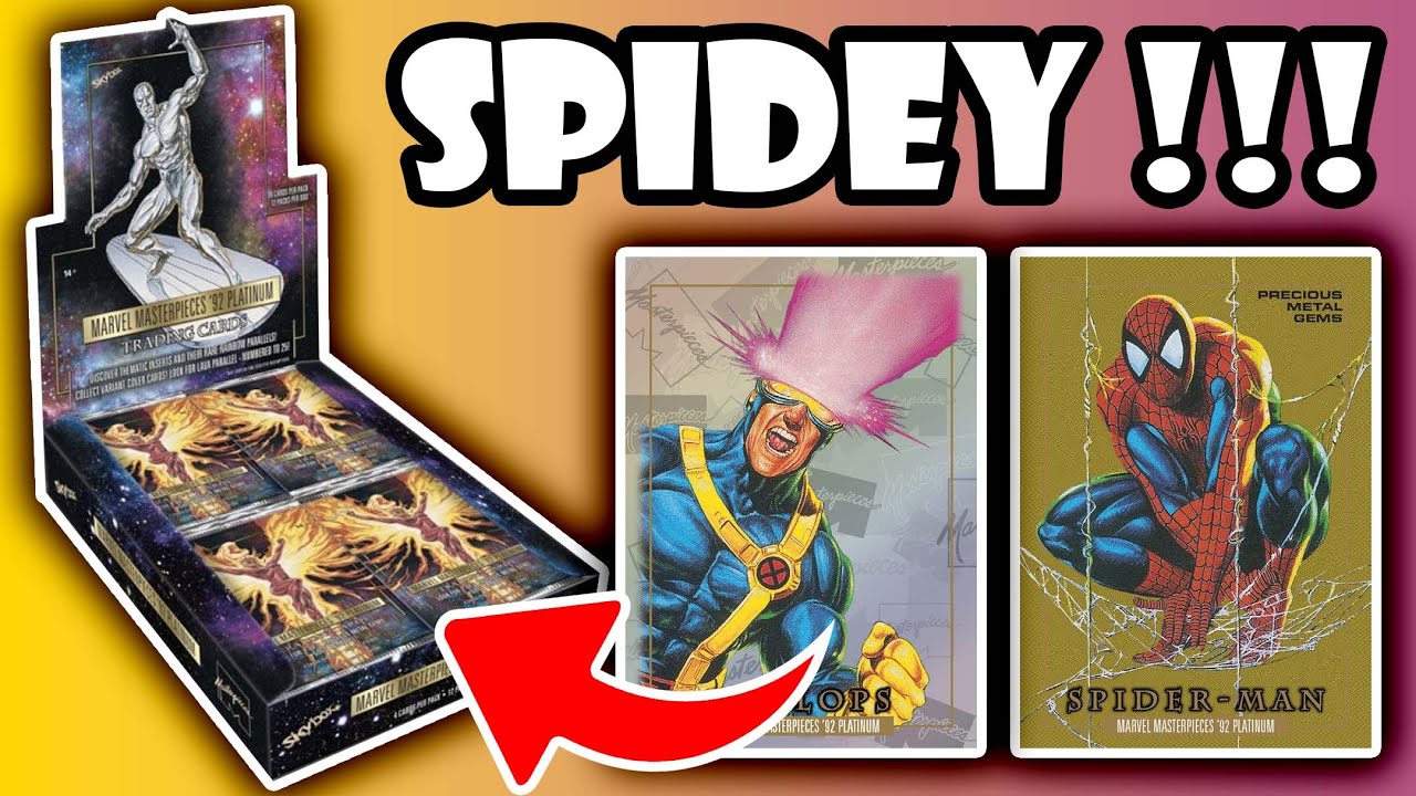 2024 Marvel Masterpieces 92 Platinum Hobby Box Review - YouTube