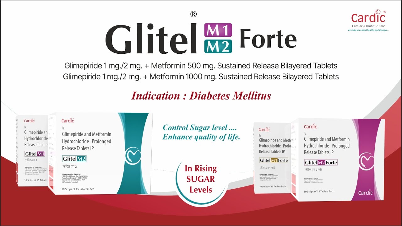 GLITEL RANGE-BRAND OF CARDIC CARE - YouTube