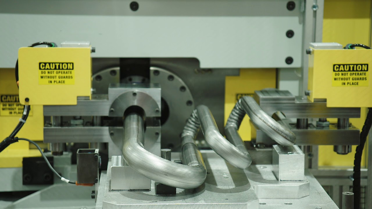 Trim Machine with dual position shuttle - YouTube