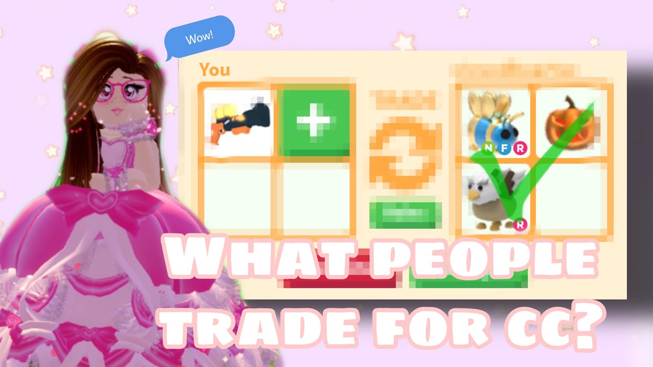 WHAT DO PEOPLE TRADE FOR CC? *I ACCEPTED* | caraly1909 YT - YouTube