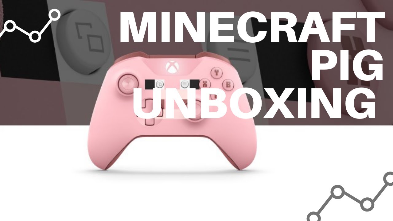 Xbox Minecraft Pig Control - Unboxing en español - YouTube