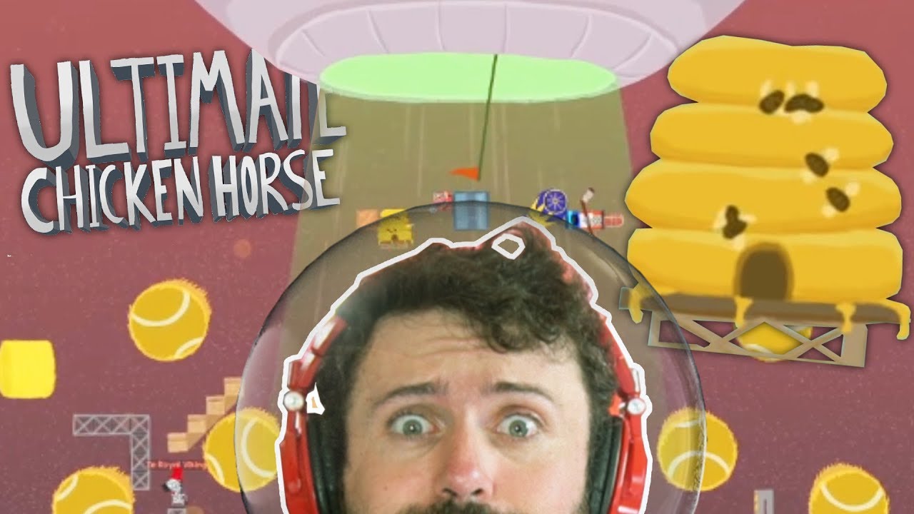 THEY ADDED A SPACE MAP | Ultimate Chicken Horse w/ Friends - YouTube