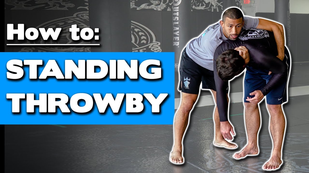 Standing Throw By to Back Control in Jiu Jitsu or Wrestling - YouTube