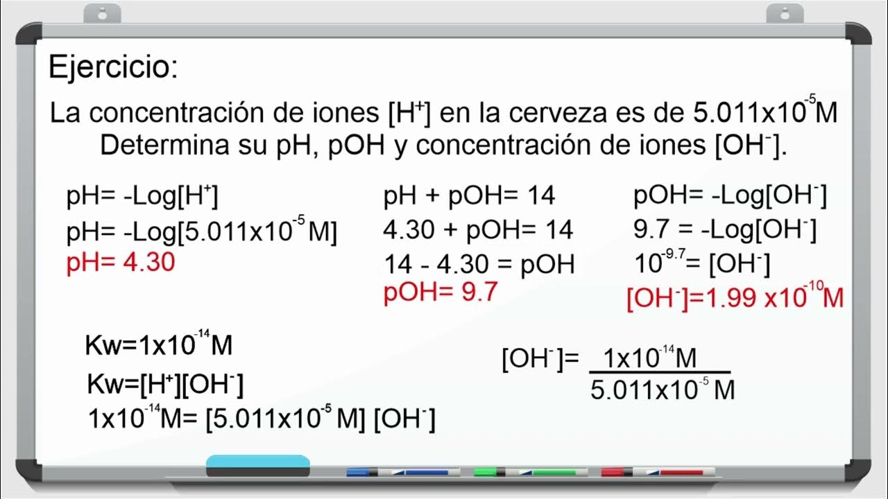 pH y pOH - YouTube