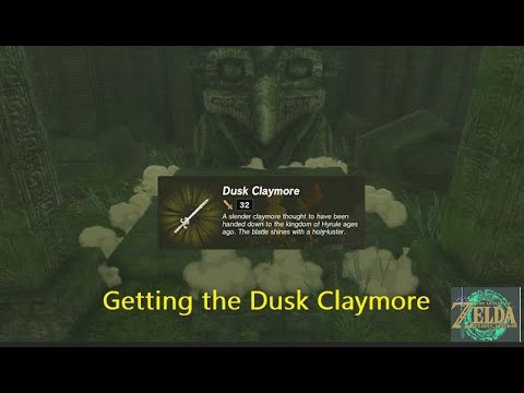 Getting the Dusk Claymore: Legend of Zelda Tears of The Kingdom - YouTube