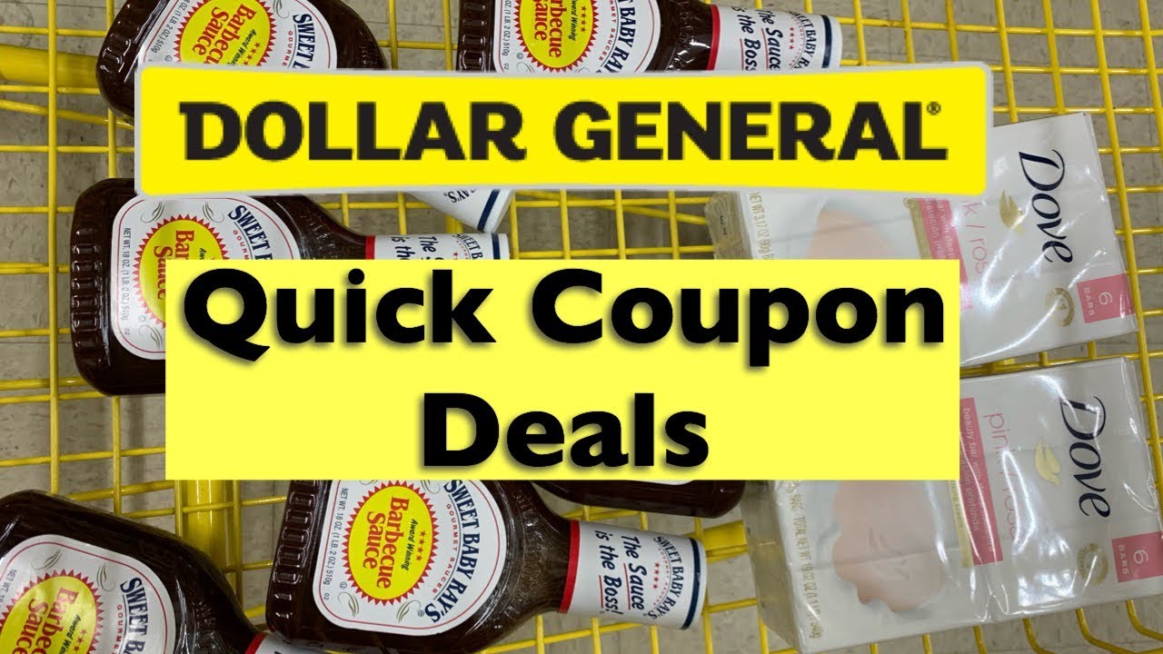Coupon Chat + 2 Quick Dollar General Deals | No $5/25 for Me - YouTube