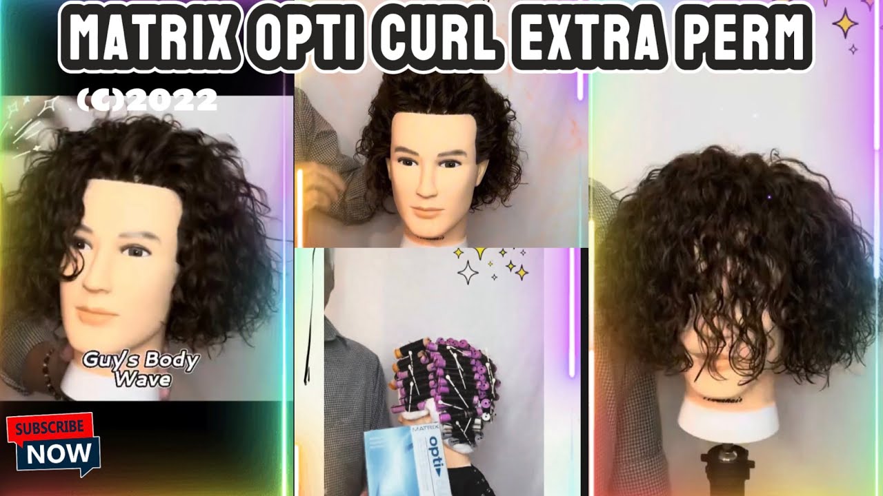 How I Do A Matrix Opti Curl Extra Perm🥰🔥💕 - YouTube