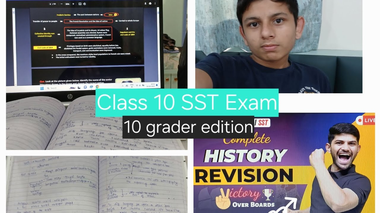 Class 10 SST exam 😍🫣 In 3 days ft. digraj Singh Rajput - YouTube