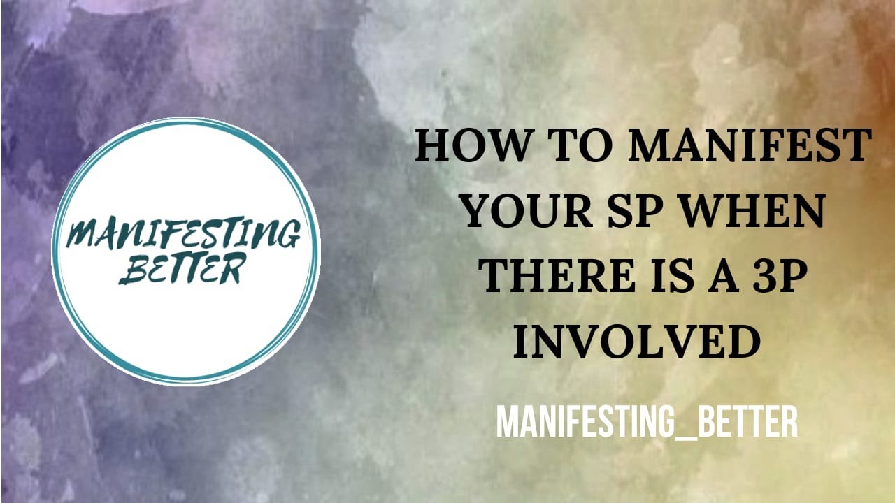 How to manifest a SP when there is a 3P involved - YouTube
