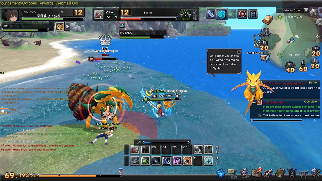 AURA KINGDOM OS BICHO DESSE JOGO SAO MUITO FOFOS - YouTube