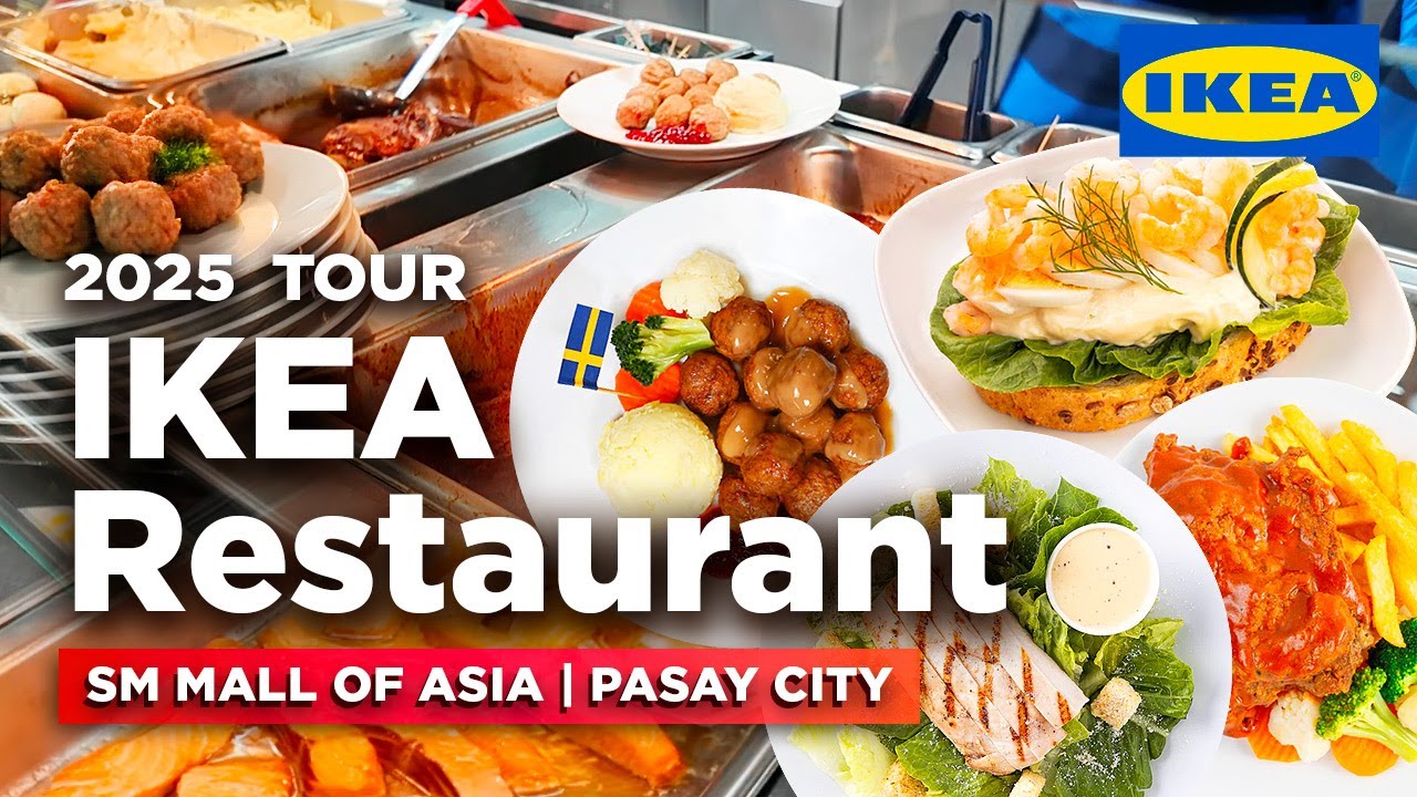 Eating at IKEA Restaurant this 2025! | Food Tour of Dishes and Preview ...