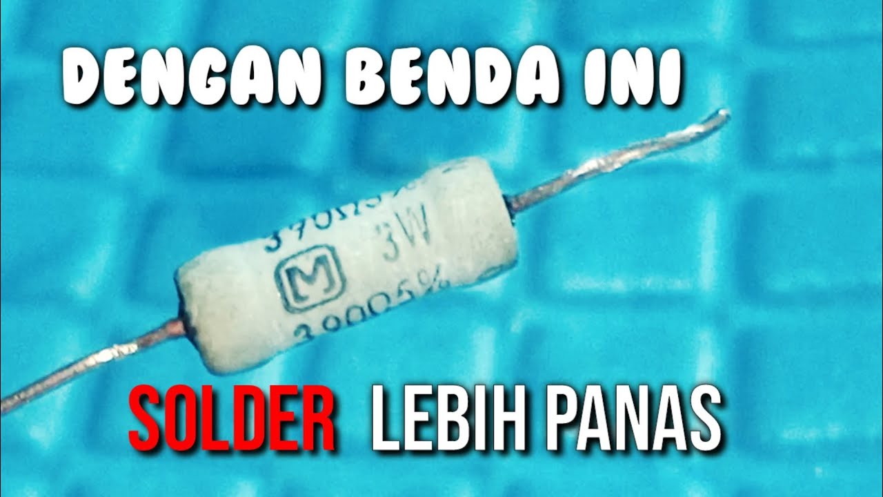 SOLDER SUPER PANAS !! dari barang bekas, tanpa modal. - YouTube