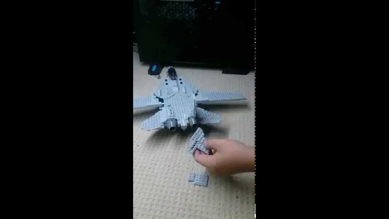 Time Lapse Lego F-14 Tomcat - YouTube