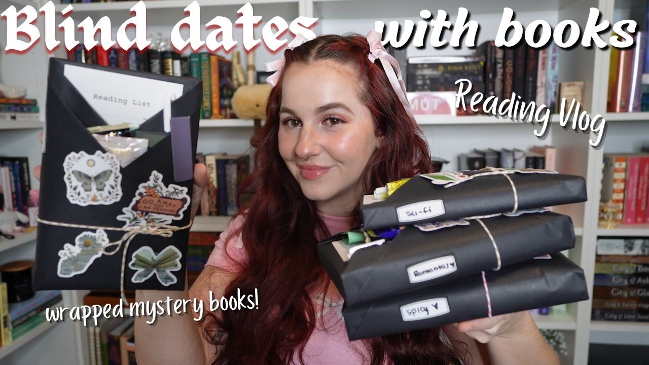 Reading blind dates with books📚💌 | Valentines reading vlog! ️ - YouTube