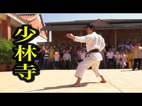 Karate Master in Shaolin temple in China!【Tatsuya Naka】