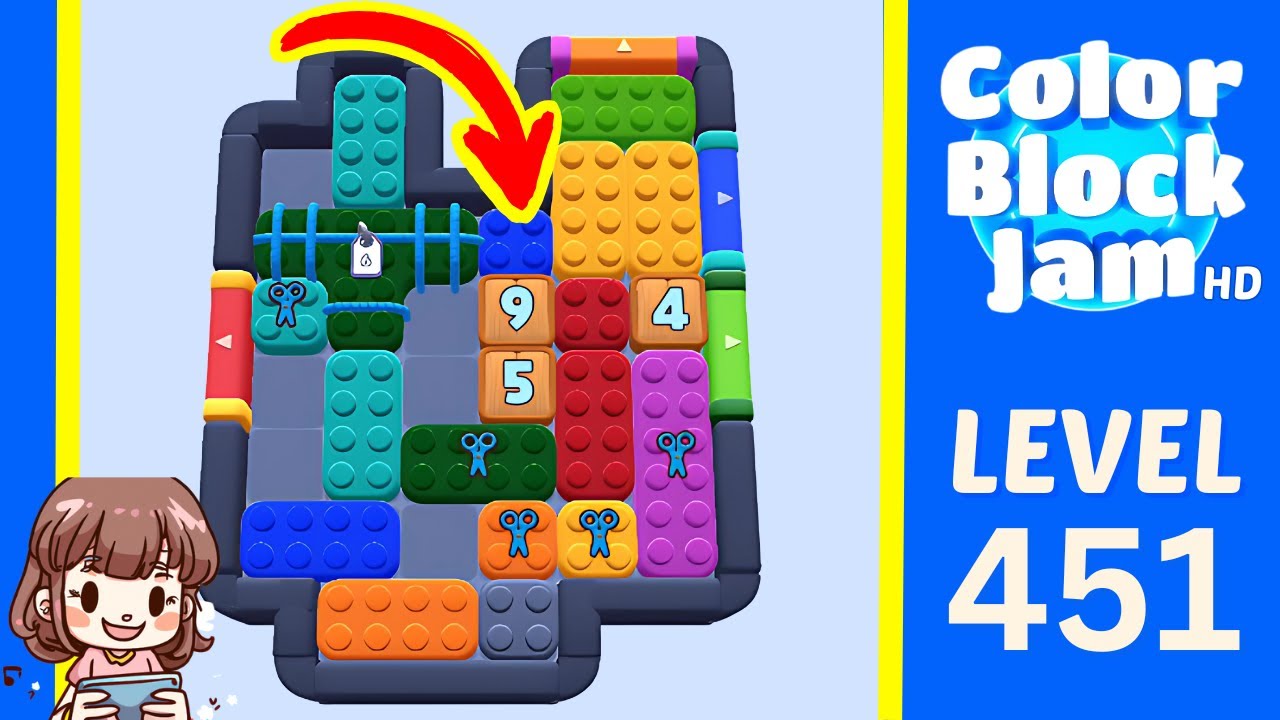 Color Block Jam Level 451 Solution Walkthrough - YouTube