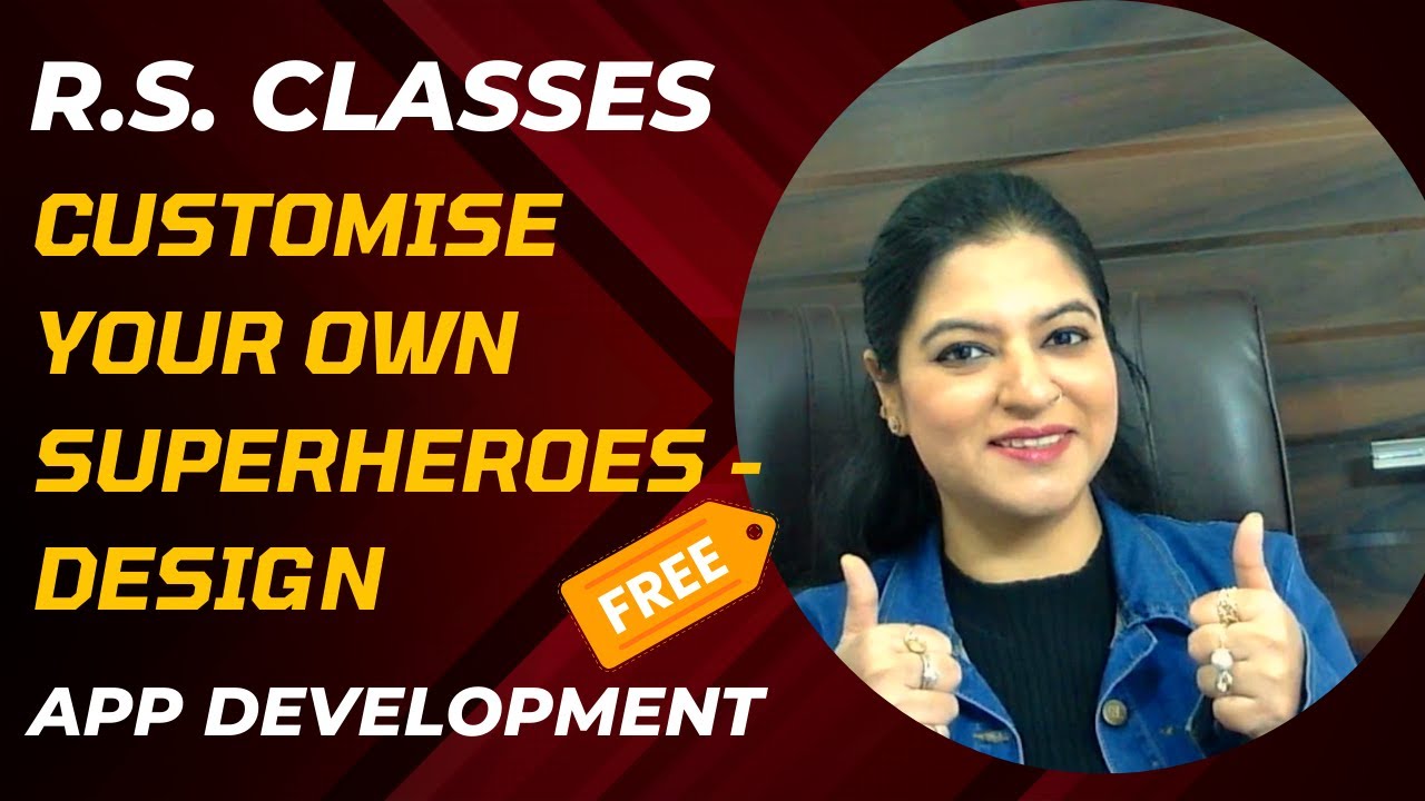 Superhero costume Design App... - YouTube