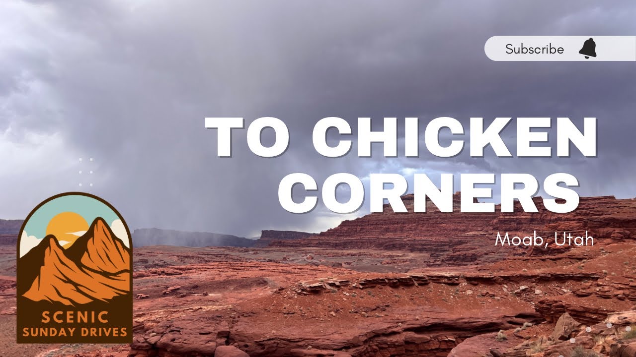 Driving to Chicken Corners in Moab UT | Scenic Sunday Drives - YouTube