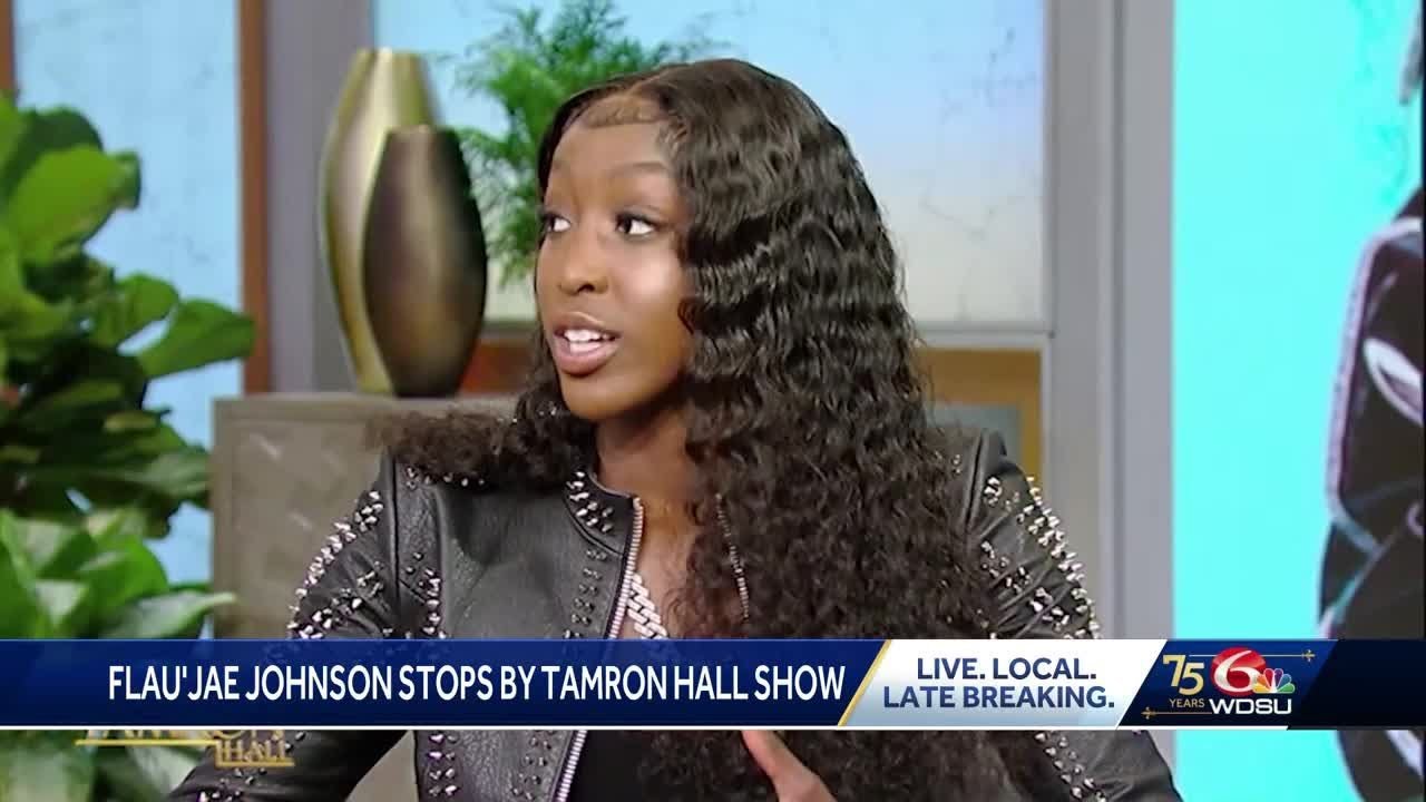 Flau'Jae Johnson featured on Tamron Hall show - YouTube