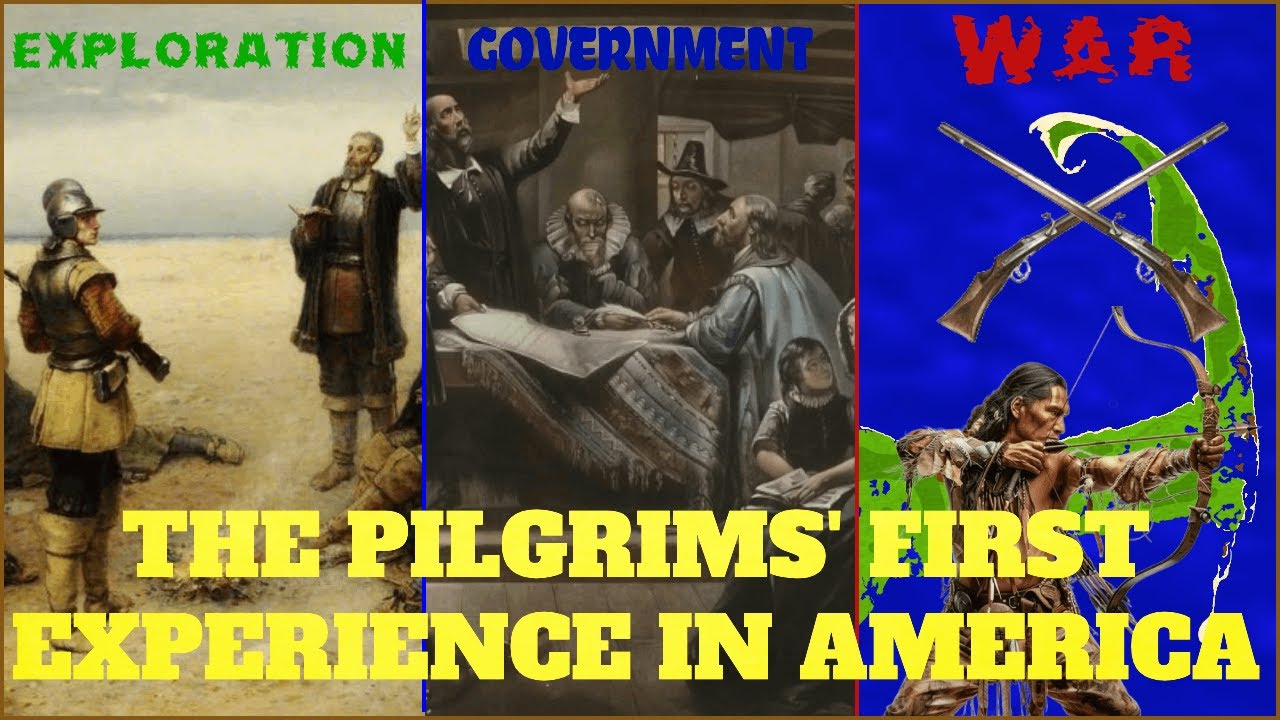 The Pilgrims' First Experience in America - YouTube