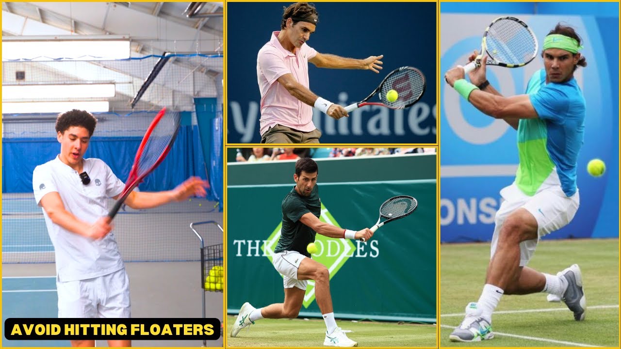 How To KNIFE A Backhand Slice And Stop Hitting FLOATERS In 4 Steps (Drill Included) - YouTube