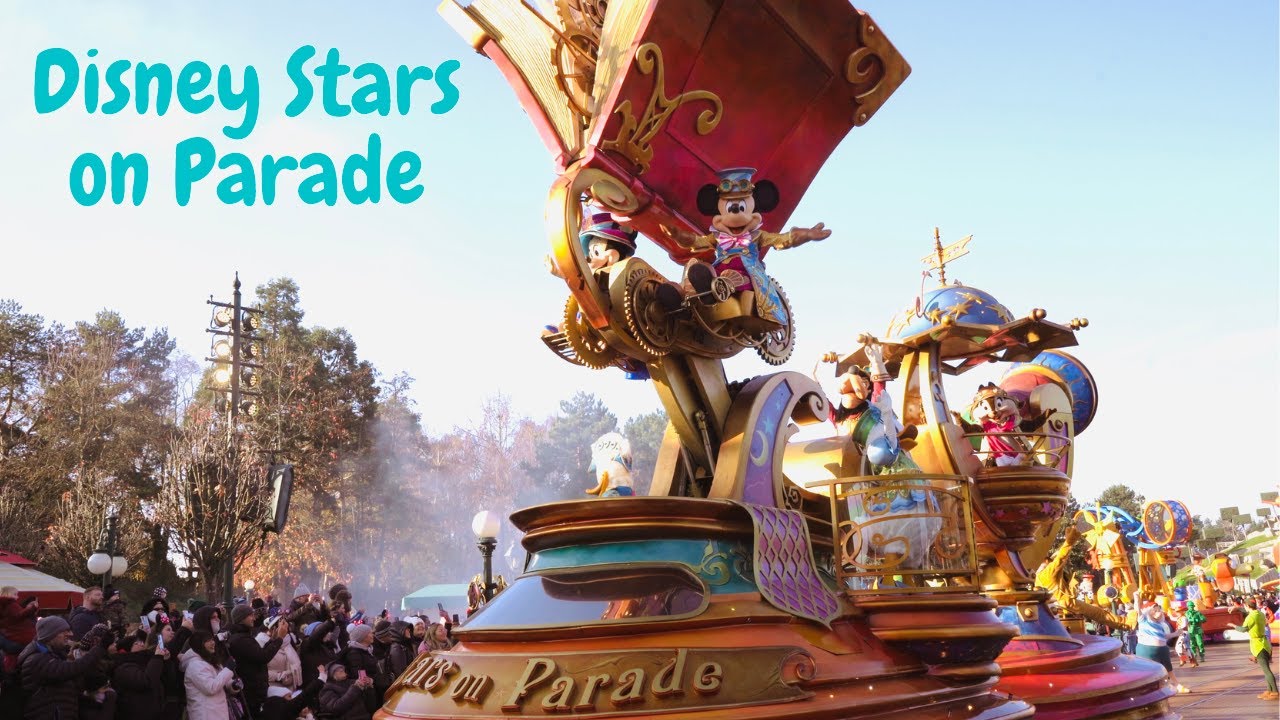 🎪 [4k] Disney Stars on Parade | Disneyland Paris - YouTube
