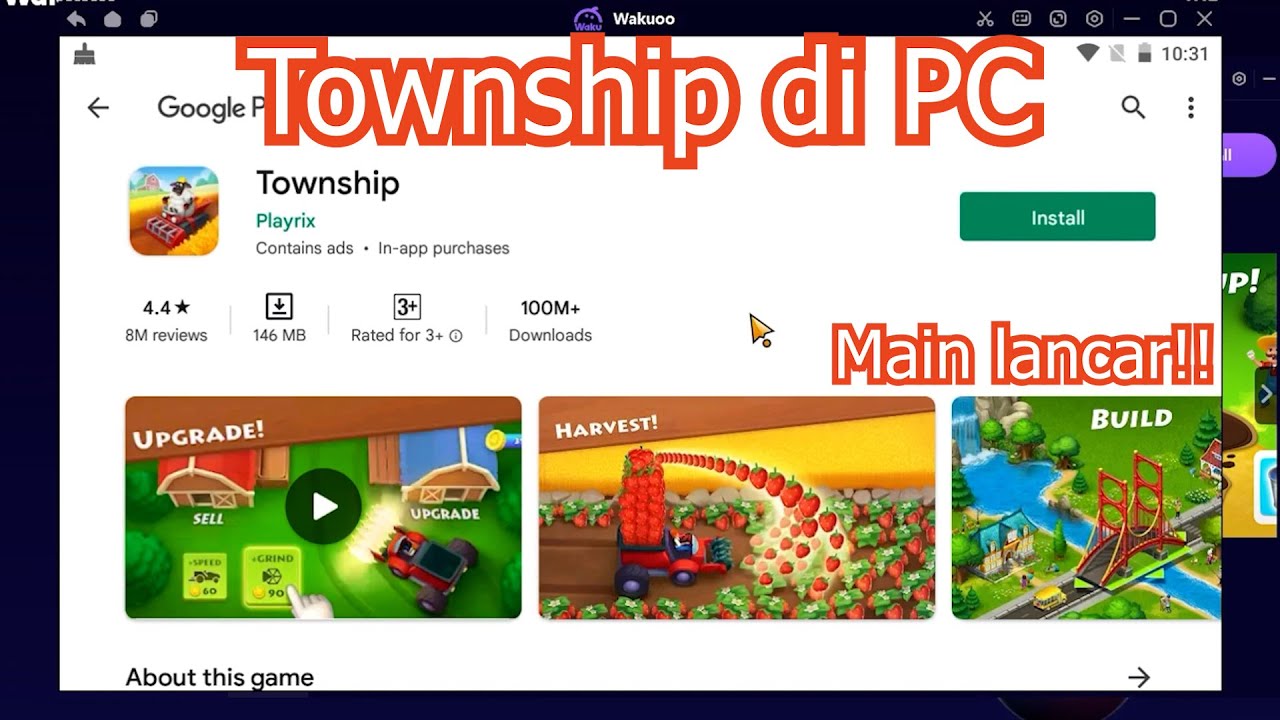 Township PC - Cara Download & Main di Windows/ Laptop (GRATIS) - YouTube