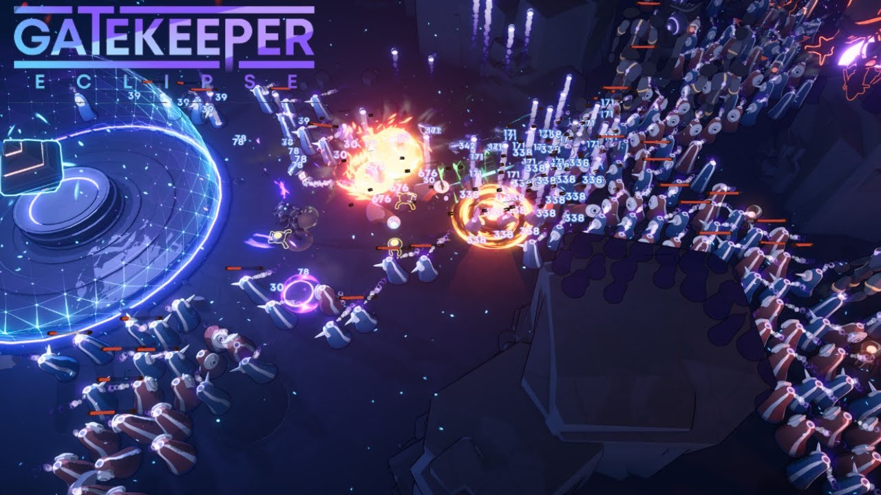 Gatekeeper Eclipse - a fun upcoming horde rogue-lite - YouTube